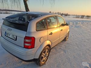 Grey Audi A2 2005 in Radviliskis, with an engine capacity of 1.40 L and mileage of 213 thousand km for 699 €, photo 4 on AUTOMOTO.COM.LV