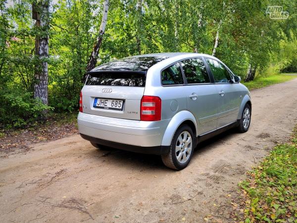 Grey Audi A2 2005 in Radviliskis, with an engine capacity of 1.40 L and mileage of 324 thousand km for 2570 €, photo 5 on AUTOMOTO.COM.LV