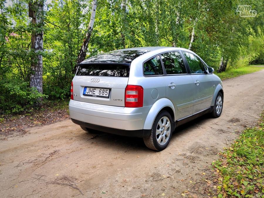 Pelēks Audi A2 2005 Radviliškis, ar dzinēja tilpumu 1.40 L un nobraukumu 324 tūkst. km par 2570 €, foto 5 vietnē AUTOMOTO.COM.LV