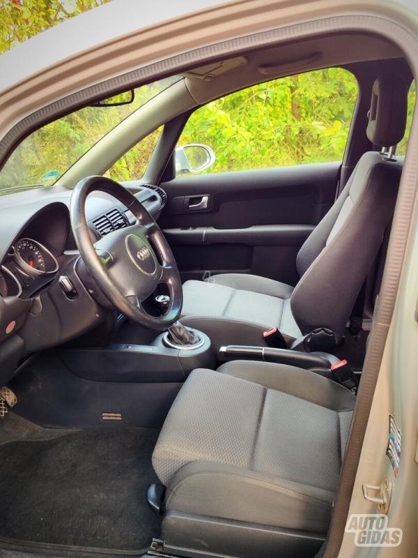 Grey Audi A2 2005 in Radviliskis, with an engine capacity of 1.40 L and mileage of 324 thousand km for 2570 €, photo 6 on AUTOMOTO.COM.LV