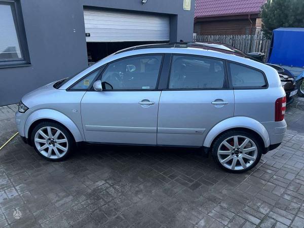 Grey Audi A2 2004 in Siauliai, with an engine capacity of 1.42 L and mileage of 325 thousand km for 2200 €, photo 2 on AUTOMOTO.COM.LV