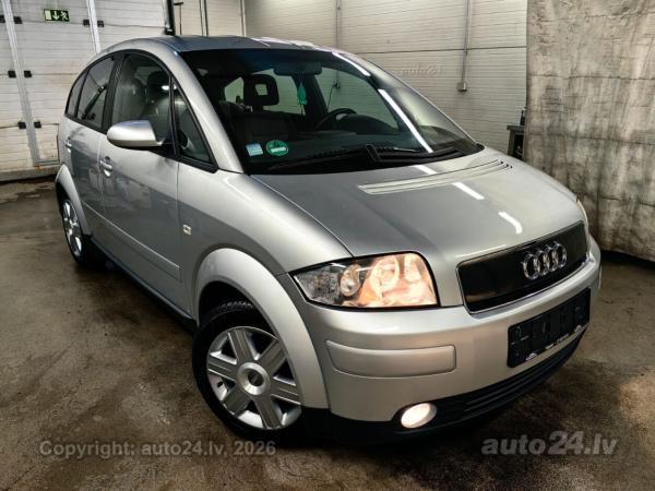 Grey Audi A2 2001 in Viljandi, with an engine capacity of 1.40 L and mileage of 106 thousand km for 3190 €, photo 3 on AUTOMOTO.COM.LV