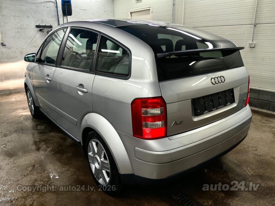 Grey Audi A2 2001 in Viljandi, with an engine capacity of 1.40 L and mileage of 106 thousand km for 3190 €, photo 14 on AUTOMOTO.COM.LV