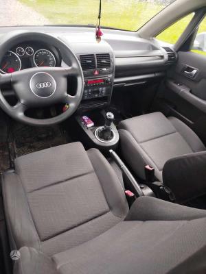 Grey Audi A2 2002 in Raseiniai, with an engine capacity of 1.42 L and mileage of 390 thousand km for 700 €, photo 7 on AUTOMOTO.COM.LV