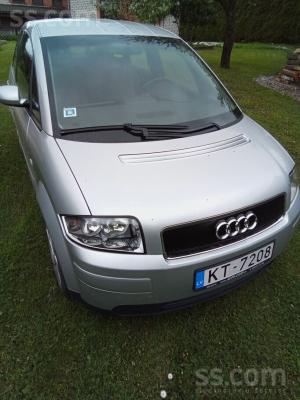 Audi A2 2000 Jēkabpils, ar dzinēja tilpumu 1.40 L un nobraukumu 280 tūkst. km par 1550 €, foto 3 vietnē AUTOMOTO.COM.LV