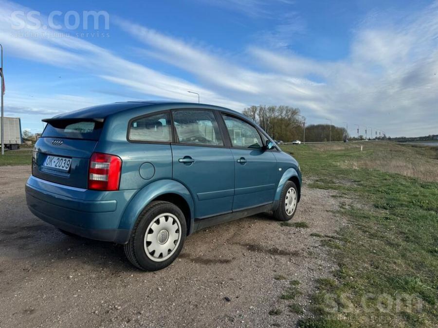 Audi A2 2000 Daugavpils, ar dzinēja tilpumu 1.40 L un nobraukumu 311 tūkst. km par 2450 €, foto 1 vietnē AUTOMOTO.COM.LV