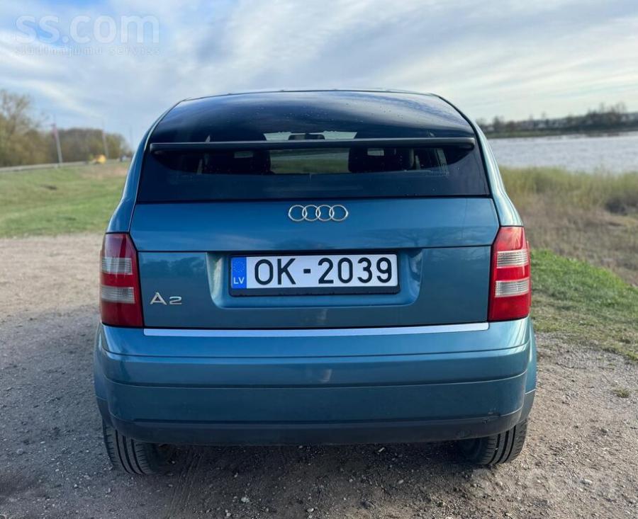 Audi A2 2000 Daugavpils, ar dzinēja tilpumu 1.40 L un nobraukumu 311 tūkst. km par 2450 €, foto 6 vietnē AUTOMOTO.COM.LV