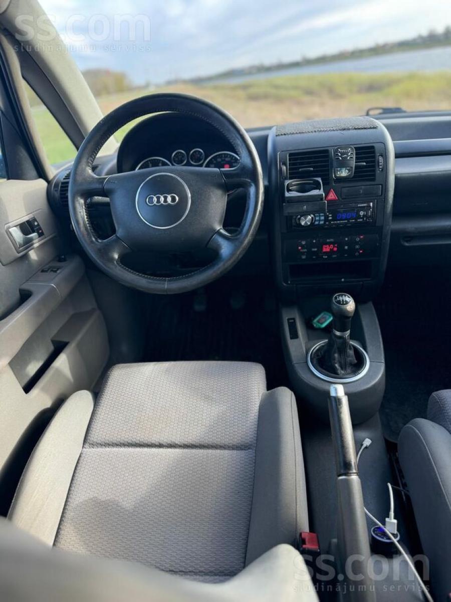 Audi A2 2000 Daugavpils, ar dzinēja tilpumu 1.40 L un nobraukumu 311 tūkst. km par 2450 €, foto 7 vietnē AUTOMOTO.COM.LV