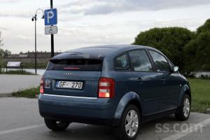 Audi A2 2000 Daugavpils, ar dzinēja tilpumu 1.40 L un nobraukumu 330 tūkst. km par 2500 €, foto 4 vietnē AUTOMOTO.COM.LV
