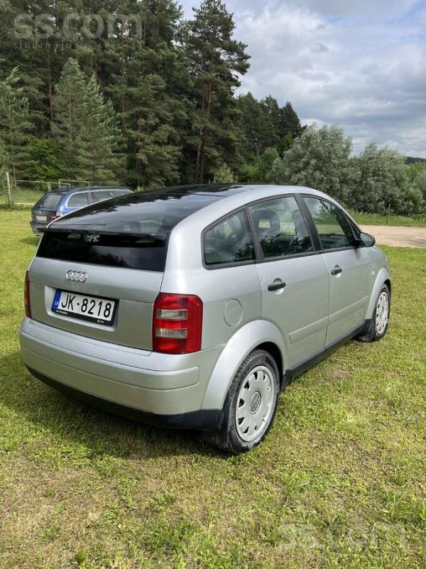 Audi A2 2001 in Talsi, with an engine capacity of 1.40 L and mileage of 359 thousand km for 1750 €, photo 3 on AUTOMOTO.COM.LV