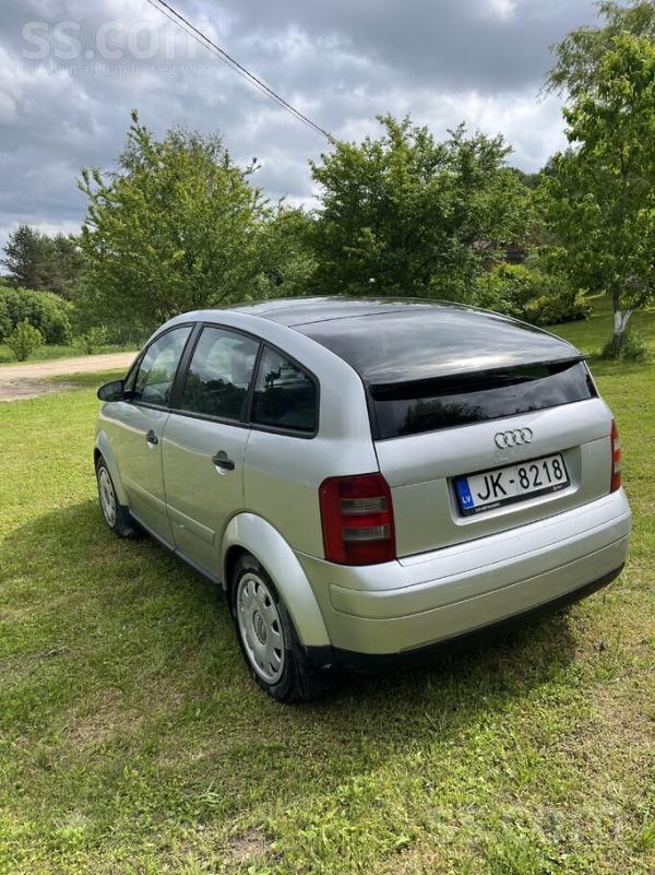 Audi A2 2001 in Talsi, with an engine capacity of 1.40 L and mileage of 359 thousand km for 1750 €, photo 4 on AUTOMOTO.COM.LV