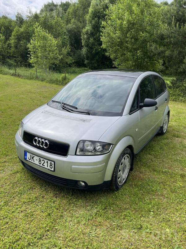 Audi A2 2001 in Talsi, with an engine capacity of 1.40 L and mileage of 359 thousand km for 1750 €, photo 6 on AUTOMOTO.COM.LV