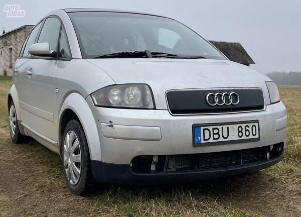 Audi A2 2001 in Utena, with an engine capacity of 1.40 L and mileage of 325 thousand km for 1250 €, photo 5 on AUTOMOTO.COM.LV