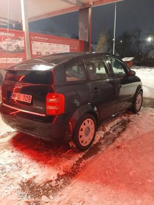 Audi A2 2001 Biržai, ar dzinēja tilpumu 1.40 L un nobraukumu 320 tūkst. km par 1250 €, foto  vietnē AUTOMOTO.COM.LV