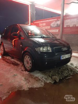 Audi A2 2001 in Birzai, with an engine capacity of 1.40 L and mileage of 320 thousand km for 1250 €, photo 2 on AUTOMOTO.COM.LV