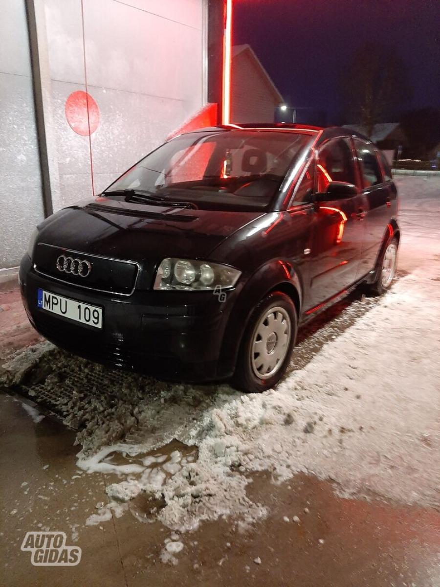 Audi A2 2001 in Birzai, with an engine capacity of 1.40 L and mileage of 320 thousand km for 1250 €, photo 3 on AUTOMOTO.COM.LV