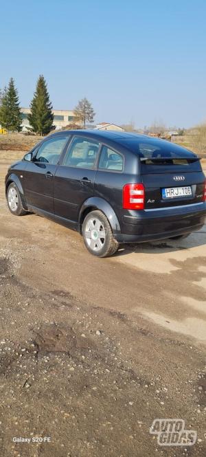 Audi A2 2001 in Birstonas, with an engine capacity of 1.40 L and mileage of 300 thousand km for 1150 €, photo 4 on AUTOMOTO.COM.LV
