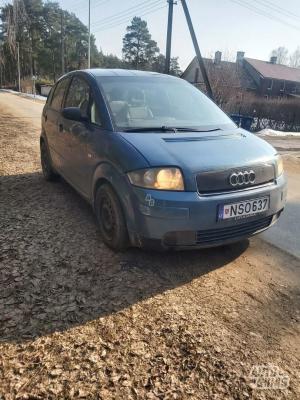 Audi A2 2001 Viļņa, ar dzinēja tilpumu 1.20 L un nobraukumu 325 tūkst. km par 600 €, foto  vietnē AUTOMOTO.COM.LV