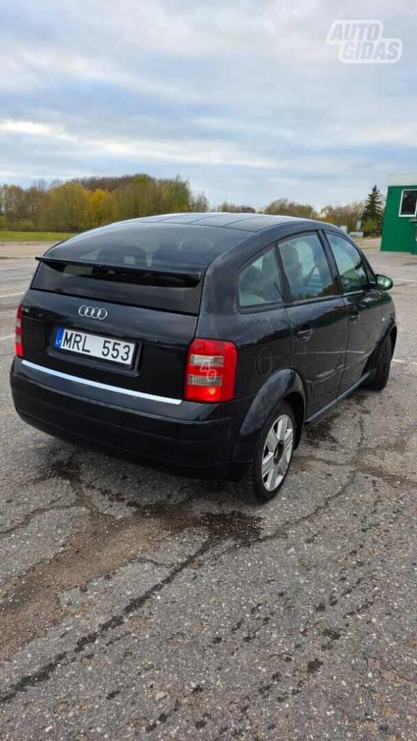 Audi A2 2001 Vilkaviškis, ar dzinēja tilpumu 1.40 L un nobraukumu 280 tūkst. km par 1250 €, foto 2 vietnē AUTOMOTO.COM.LV