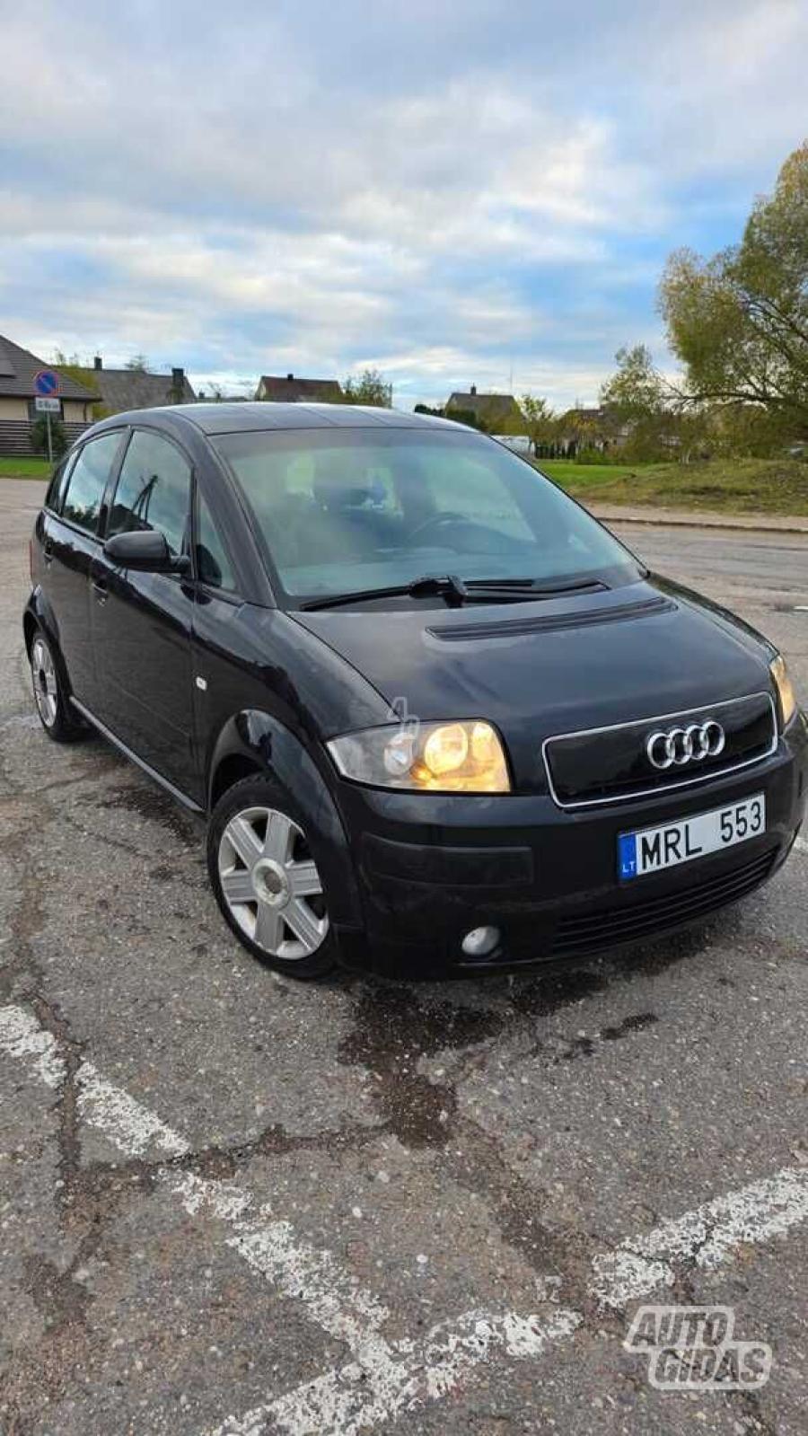 Audi A2 2001 Vilkaviškis, ar dzinēja tilpumu 1.40 L un nobraukumu 280 tūkst. km par 1250 €, foto 5 vietnē AUTOMOTO.COM.LV