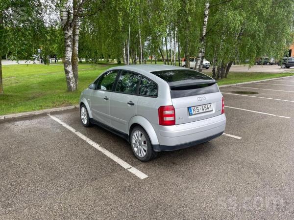 Audi A2 2001 in Riga, with an engine capacity of 1.40 L and mileage of 375 thousand km for 1490 €, photo 3 on AUTOMOTO.COM.LV
