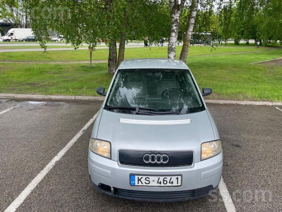 Audi A2 2001 in Riga, with an engine capacity of 1.40 L and mileage of 375 thousand km for 1490 €, photo 14 on AUTOMOTO.COM.LV