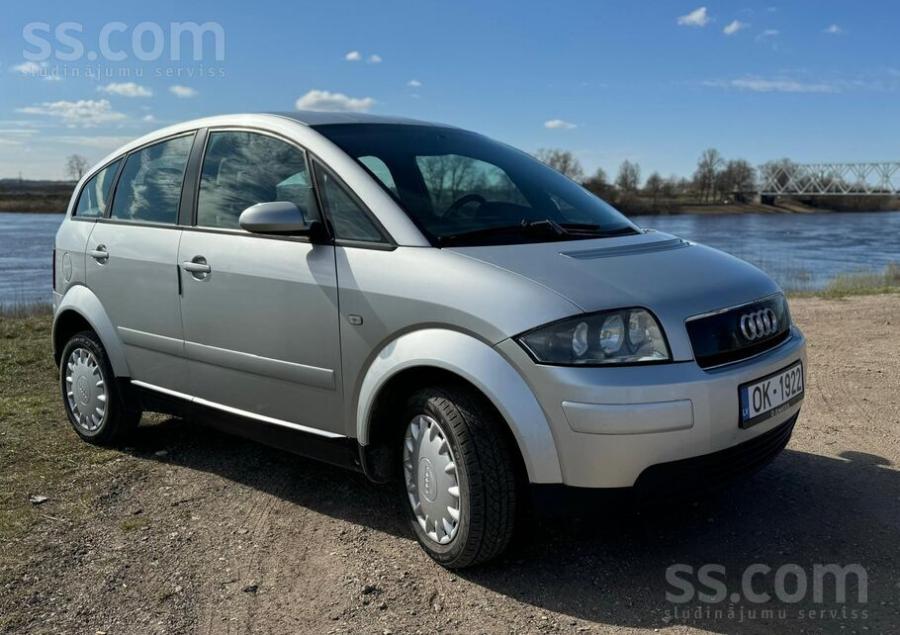 Audi A2 2001 Daugavpils, ar dzinēja tilpumu 1.40 L un nobraukumu 249 tūkst. km par 2500 €, foto 1 vietnē AUTOMOTO.COM.LV