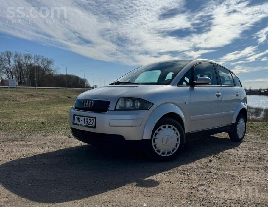Audi A2 2001 Daugavpils, ar dzinēja tilpumu 1.40 L un nobraukumu 249 tūkst. km par 2500 €, foto 5 vietnē AUTOMOTO.COM.LV