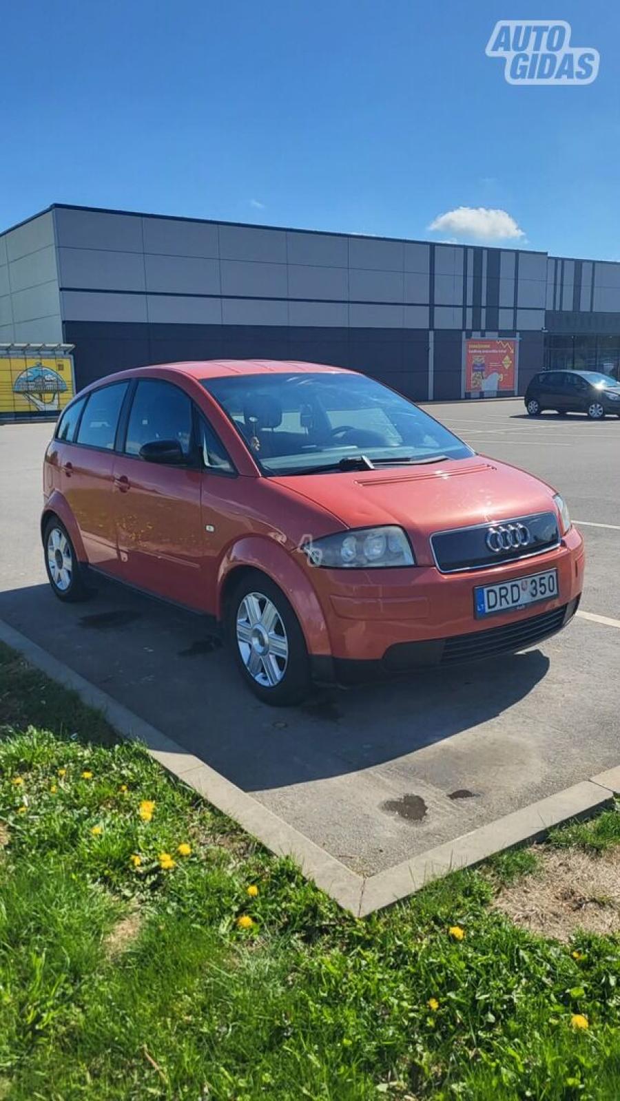 Audi A2 2001 in Radviliskis, with an engine capacity of 1.40 L and mileage of 250 thousand km for 900 €, photo 5 on AUTOMOTO.COM.LV
