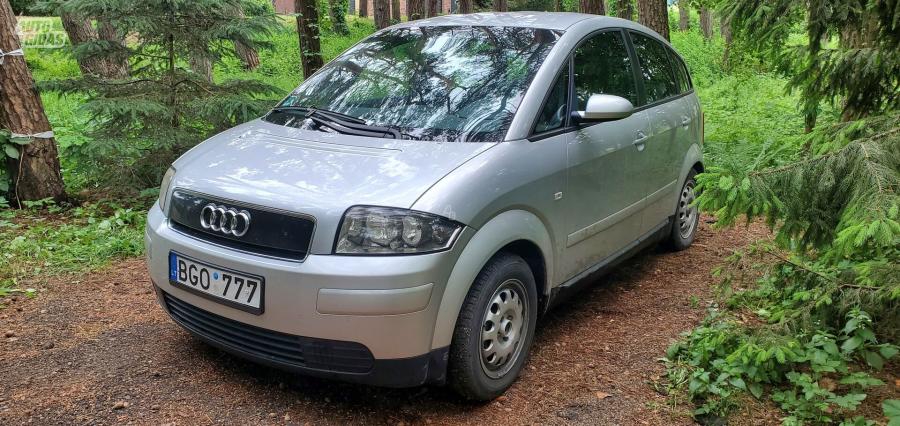 Ауди А2 2001 в Каунас, объемом двигателя 1.20 л и пробегом 220 тыс. км за 2900 €, фото 4 на AUTOMOTO.COM.LV