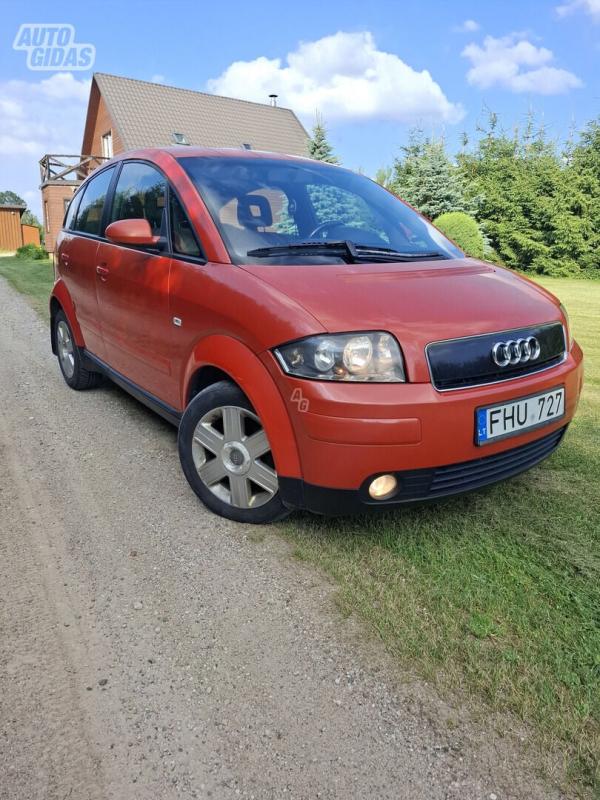 Audi A2 2001 in Elektrenai, with an engine capacity of 1.40 L and mileage of 350 thousand km for 1750 €, photo 1 on AUTOMOTO.COM.LV