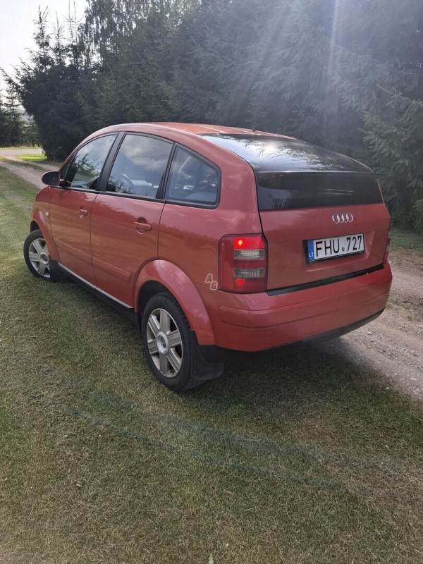 Audi A2 2001 in Elektrenai, with an engine capacity of 1.40 L and mileage of 350 thousand km for 1750 €, photo 3 on AUTOMOTO.COM.LV