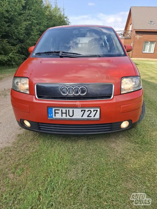 Audi A2 2001 in Elektrenai, with an engine capacity of 1.40 L and mileage of 350 thousand km for 1750 €, photo 6 on AUTOMOTO.COM.LV
