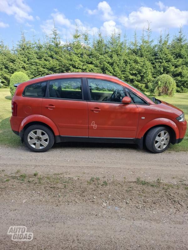 Audi A2 2001 in Elektrenai, with an engine capacity of 1.40 L and mileage of 350 thousand km for 1750 €, photo 7 on AUTOMOTO.COM.LV
