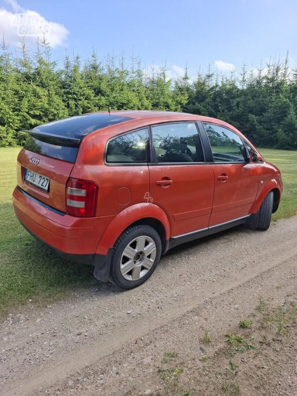 Audi A2 2001 in Elektrenai, with an engine capacity of 1.40 L and mileage of 350 thousand km for 1750 €, photo 8 on AUTOMOTO.COM.LV