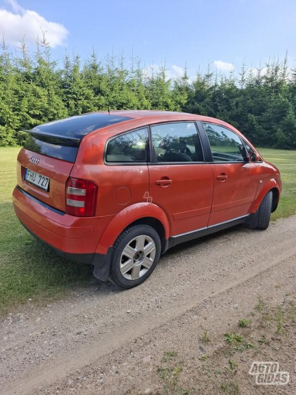 Audi A2 2001 Elektrėnai, ar dzinēja tilpumu 1.40 L un nobraukumu 350 tūkst. km par 1200 €, foto 8 vietnē AUTOMOTO.COM.LV