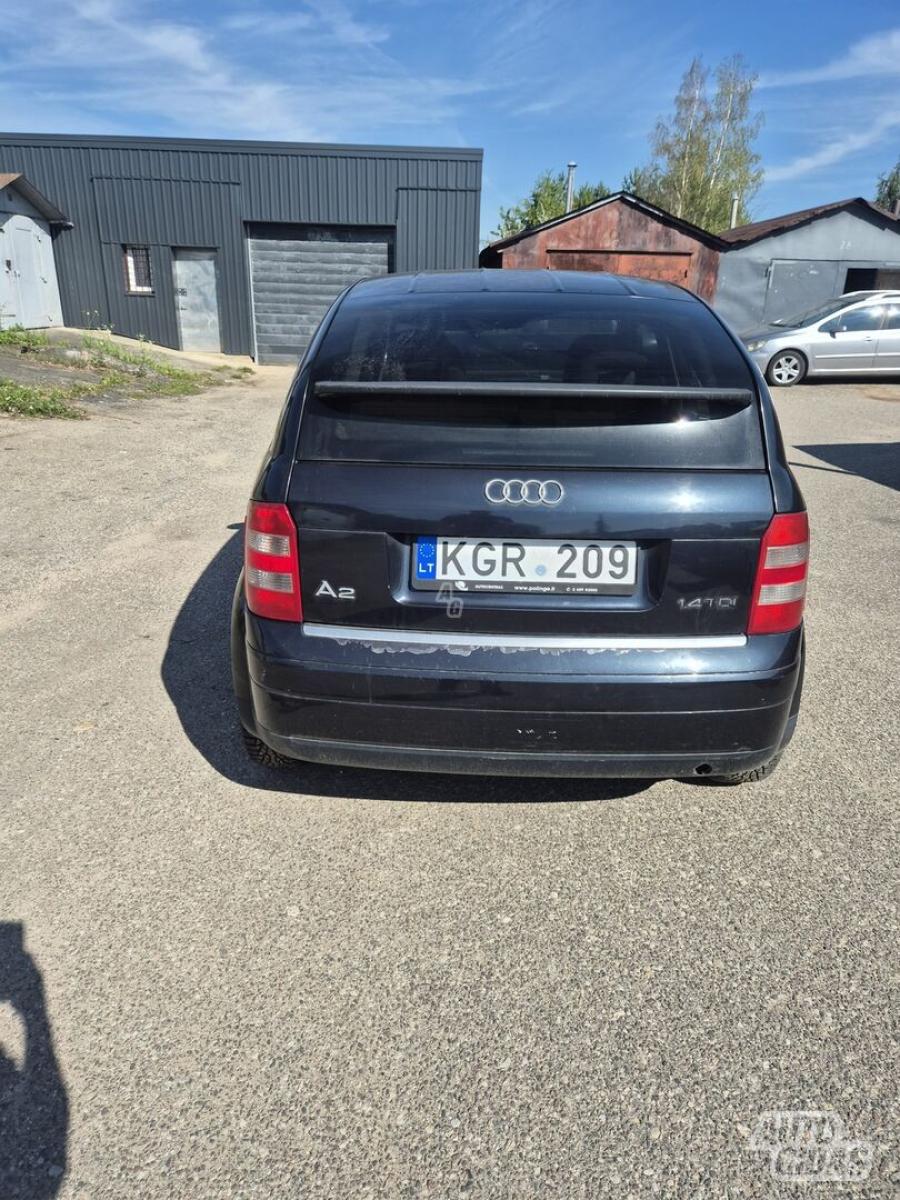 Audi A2 2001 in Panevezys, with an engine capacity of 1.20 L and mileage of 198 thousand km for 1000 €, photo 5 on AUTOMOTO.COM.LV
