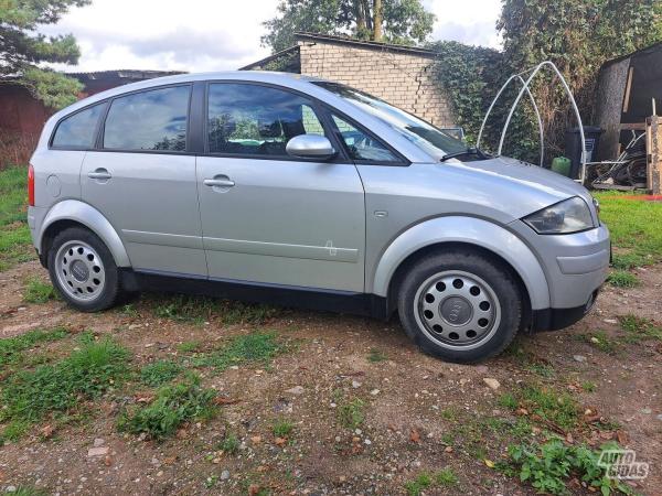 Audi A2 2001 Radviliškis, ar dzinēja tilpumu 1.40 L un nobraukumu 160 tūkst. km par 1200 €, foto 3 vietnē AUTOMOTO.COM.LV
