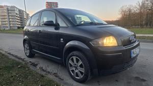 Audi A2 2001 in Kaunas, with an engine capacity of 1.40 L and mileage of 412 thousand km for 1400 €, photo  on AUTOMOTO.COM.LV