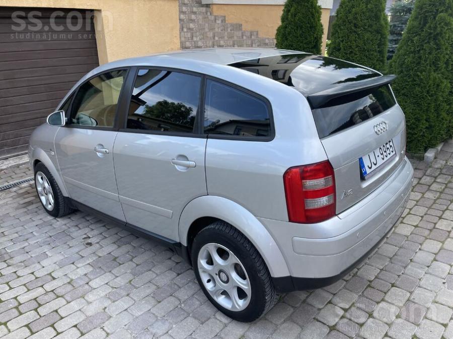 Audi A2 2002 Rīga, ar dzinēja tilpumu 1.20 L un nobraukumu 329 tūkst. km par 3300 €, foto 3 vietnē AUTOMOTO.COM.LV