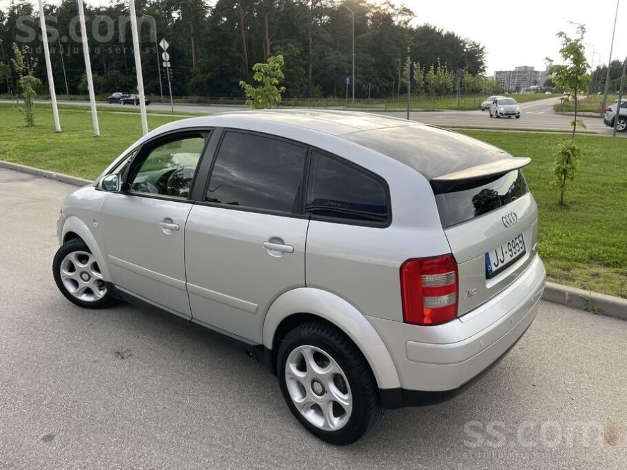 Audi A2 2002 Rīga, ar dzinēja tilpumu 1.20 L un nobraukumu 329 tūkst. km par 3200 €, foto 3 vietnē AUTOMOTO.COM.LV