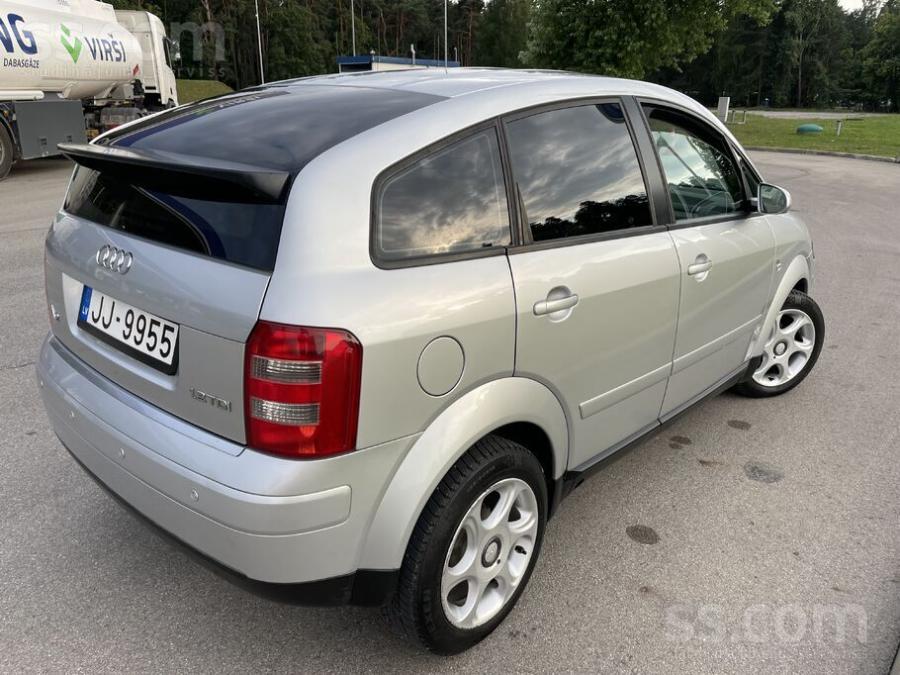 Audi A2 2002 Rīga, ar dzinēja tilpumu 1.20 L un nobraukumu 329 tūkst. km par 3200 €, foto 4 vietnē AUTOMOTO.COM.LV