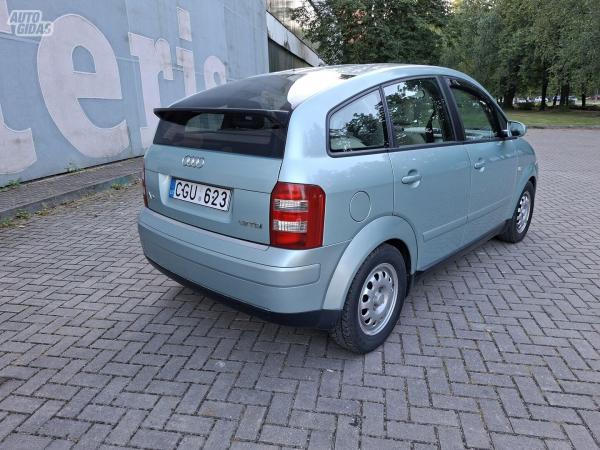 Audi A2 2002 in Vilnius, with an engine capacity of 1.20 L and mileage of 230 thousand km for 2800 €, photo 5 on AUTOMOTO.COM.LV
