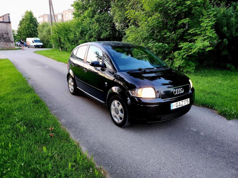 Audi A2 2002 in Mazeikiai, with an engine capacity of 1.40 L and mileage of 321 thousand km for 1550 €, photo 1 on AUTOMOTO.COM.LV