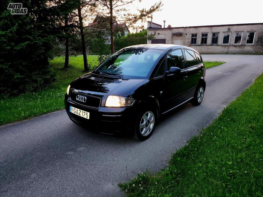 Audi A2 2002 in Mazeikiai, with an engine capacity of 1.40 L and mileage of 321 thousand km for 1550 €, photo 3 on AUTOMOTO.COM.LV