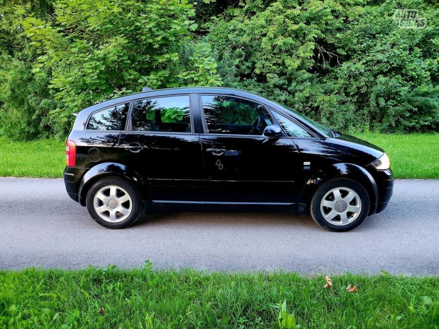 Audi A2 2002 in Mazeikiai, with an engine capacity of 1.40 L and mileage of 321 thousand km for 1550 €, photo 7 on AUTOMOTO.COM.LV