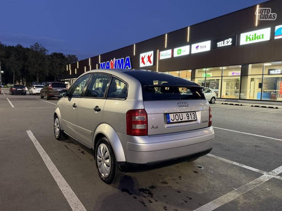 Audi A2 2002 Kauņa, ar dzinēja tilpumu 1.40 L un nobraukumu 330 tūkst. km par 950 €, foto 5 vietnē AUTOMOTO.COM.LV