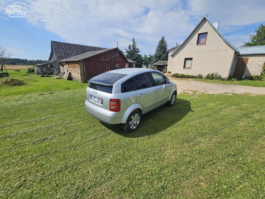 Audi A2 2002 in Jonava, with an engine capacity of 1.40 L and mileage of 250 thousand km for 1400 €, photo 8 on AUTOMOTO.COM.LV