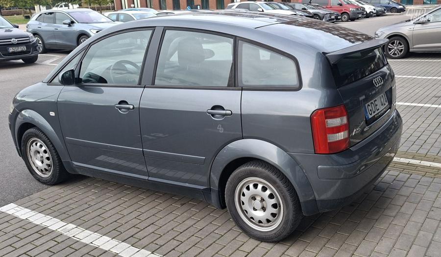 Audi A2 2002 Viļņa, ar dzinēja tilpumu 1.20 L un nobraukumu 269 tūkst. km par 2499 €, foto 5 vietnē AUTOMOTO.COM.LV