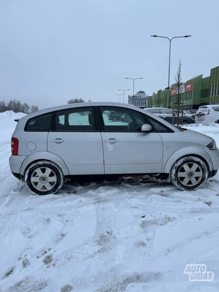 Audi A2 2004 in Vilnius, with an engine capacity of 1.40 L and mileage of 300 thousand km for 1200 €, photo 8 on AUTOMOTO.COM.LV
